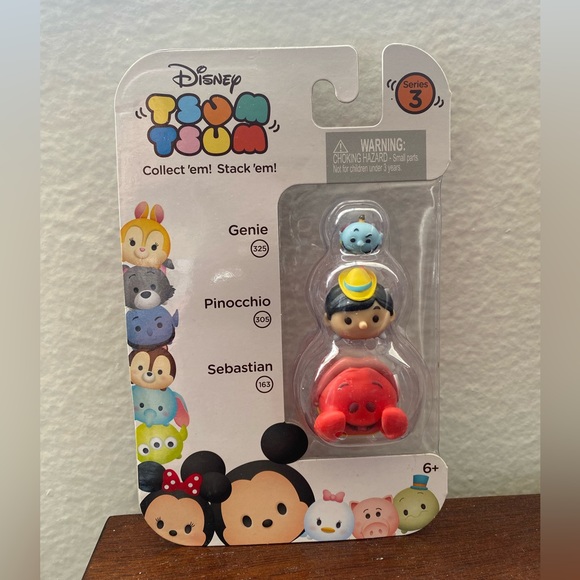 Disney | Toys | Tsum Tsum Sebastian Pinocchio Genie Disney Vinyl | Poshmark
